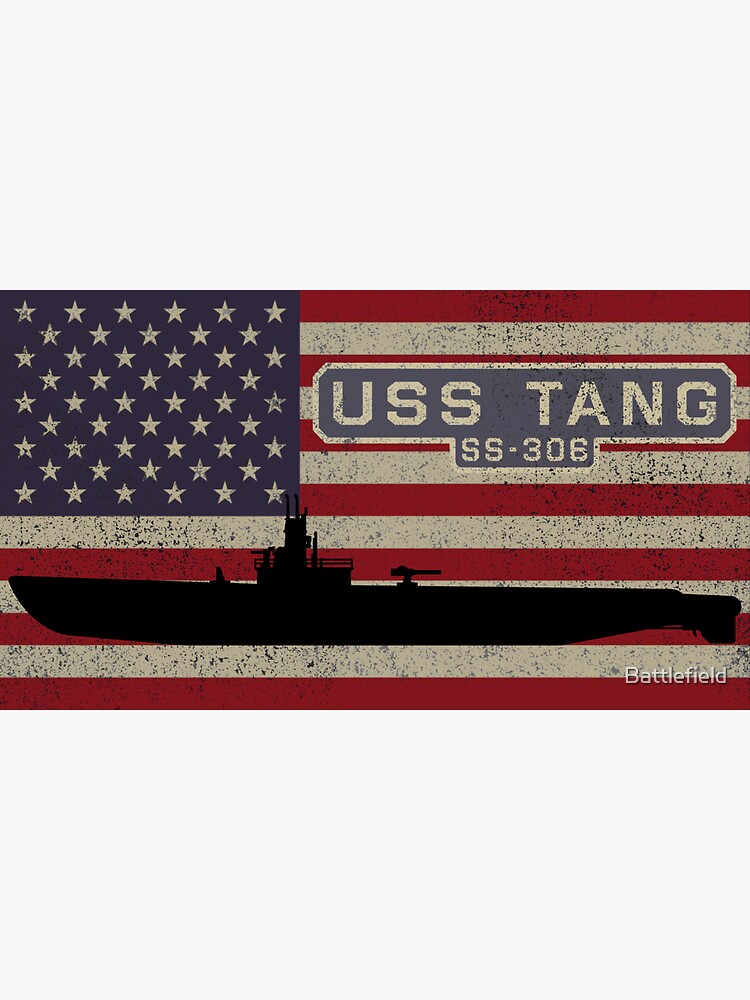 Sticker « USS Tang SS-306 WW2 sous-marin de classe Balao Vintage USA ...