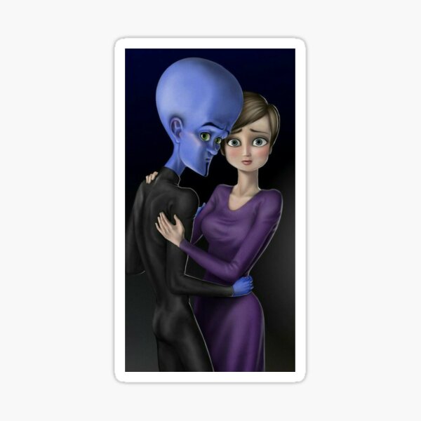 "Megamind " Sticker for Sale by Keticreation | Redbubble