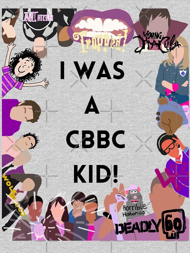 "I was a CBBC Kid " Essential T-Shirt for Sale by Phoebestorm | Redbubble