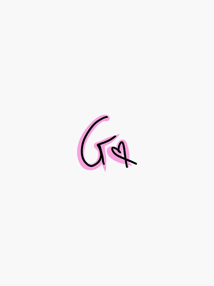 "cute aesthetic letter G" Sticker by fbstickers | Redbubble