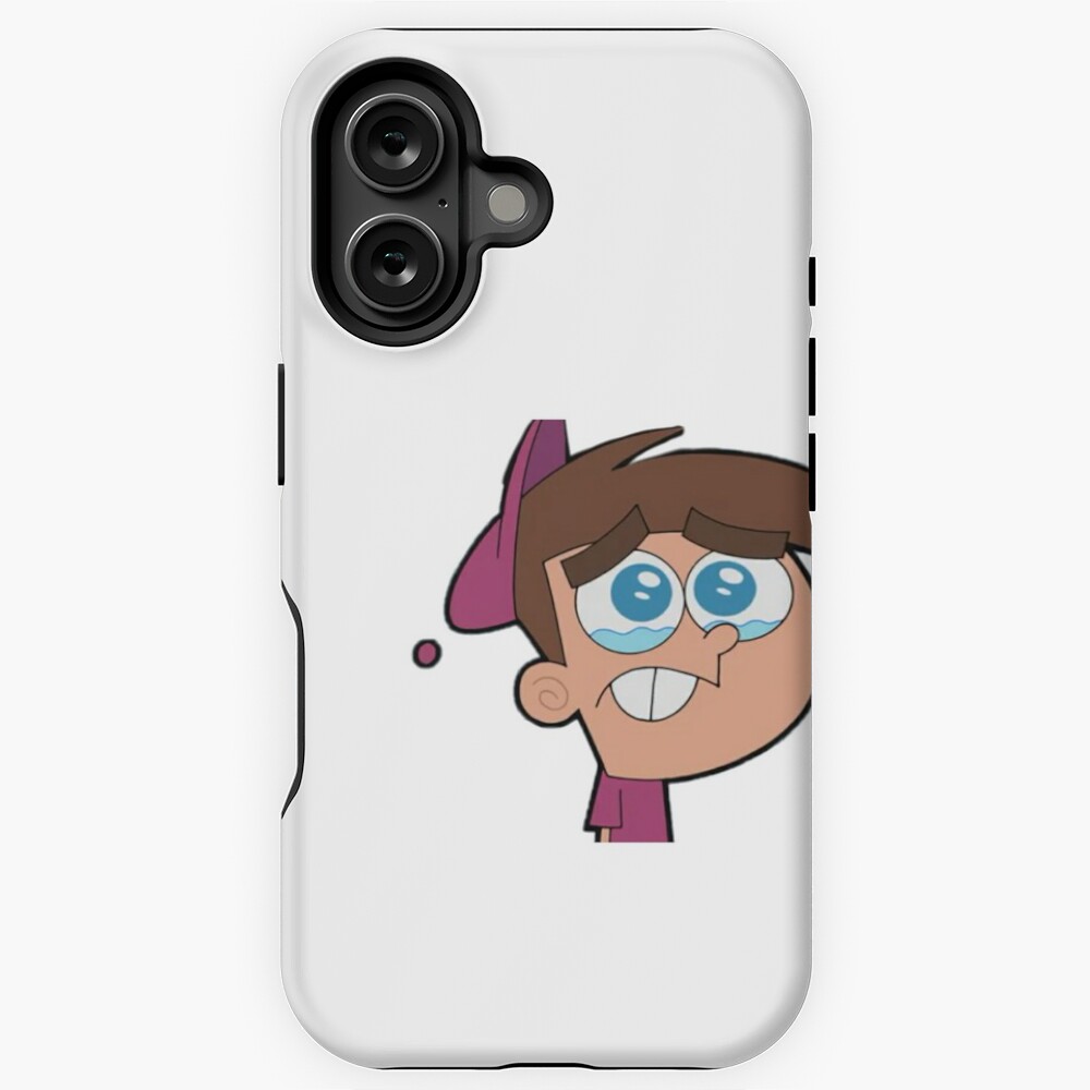 "sad Timmy turner" Sticker for Sale by cartoonycop | Redbubble