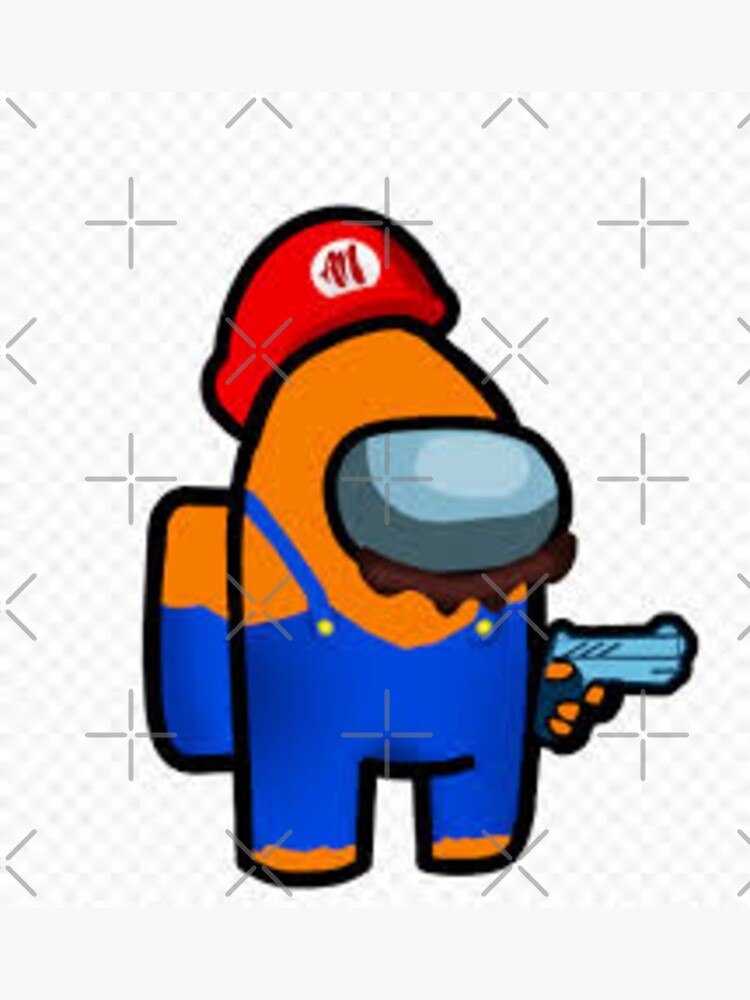 "among us cop-policeman" Photographic Print by touhaa | Redbubble