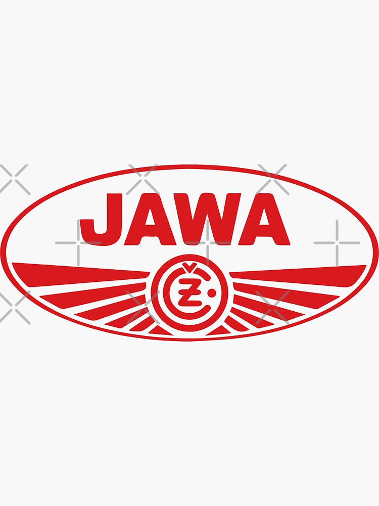 "JAWA Motorcycles" Sticker for Sale by motodude511 | Redbubble
