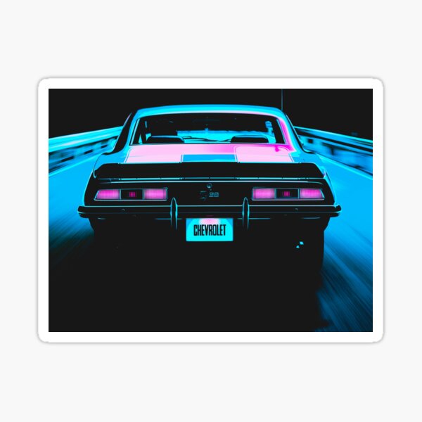 "Z 28 Highway" Sticker for Sale by REDesignImages | Redbubble