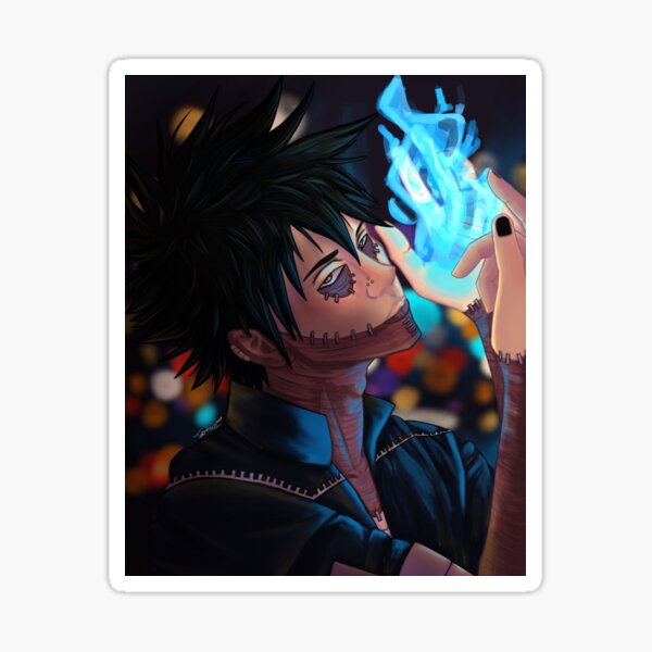 "Dabi" Sticker for Sale by KettleArtz | Redbubble