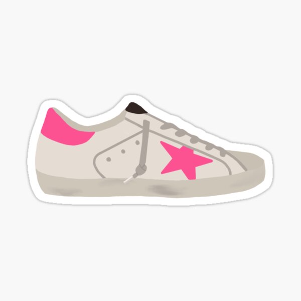 "Golden Goose Sneaker Sticker" Sticker by morganicdesigns | Redbubble