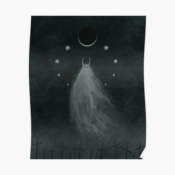 "Nightmare (grey)" Poster for Sale by Criatvra | Redbubble