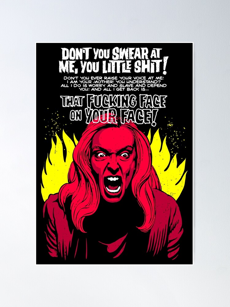 "The Face" Poster for Sale by butcherbilly | Redbubble