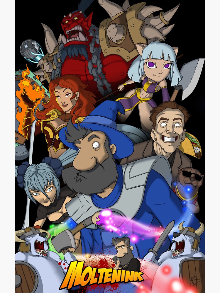 "5K follower poster" Sticker for Sale by Moltenink | Redbubble