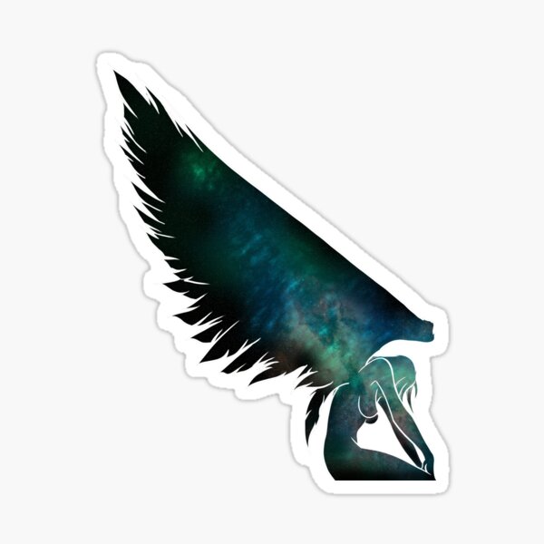 "Fallen Angel" Sticker for Sale by CarloBtz | Redbubble