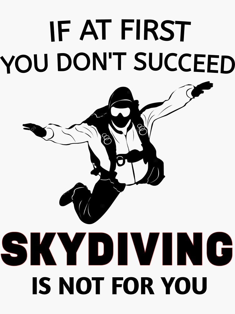"Skydiving Gift Men Women Funny Skydive Parachuting Skydiver,skydiving ...