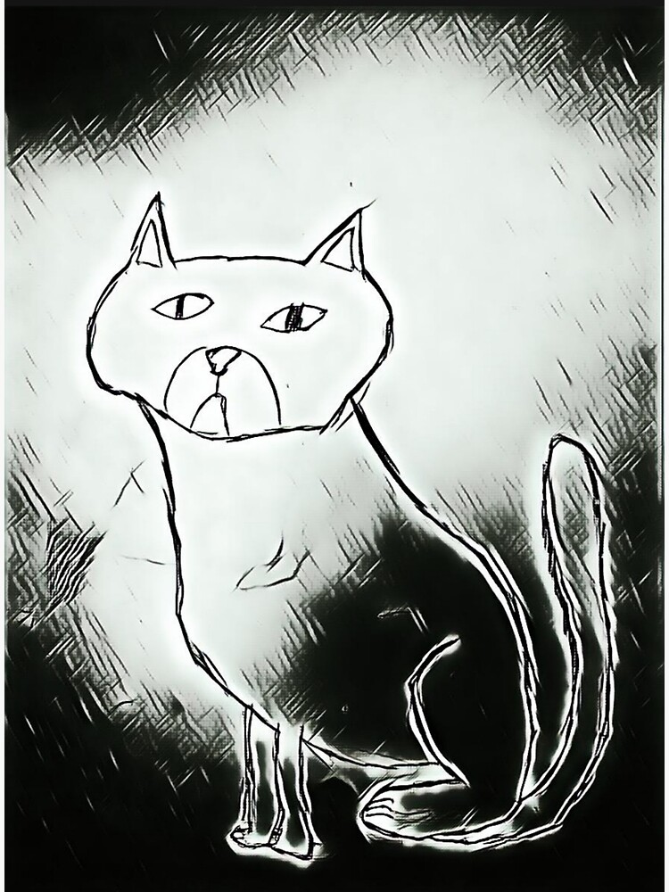 "Colin Cat" Poster for Sale by Miss-mollie | Redbubble