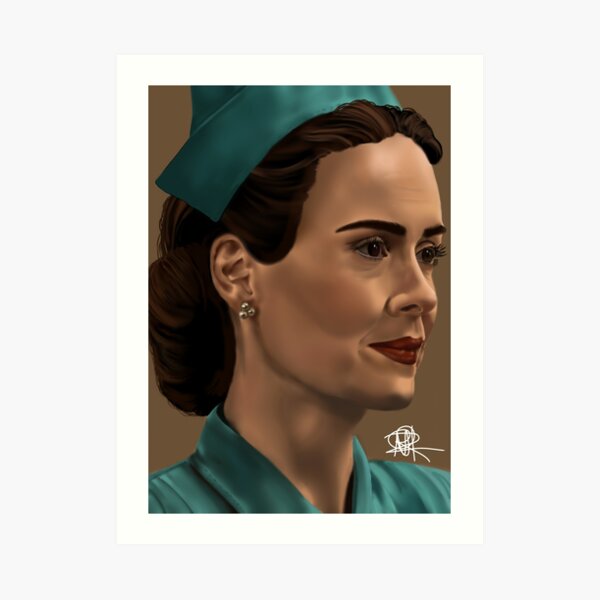 "Ratched fanart" Art Print by MissFandom | Redbubble