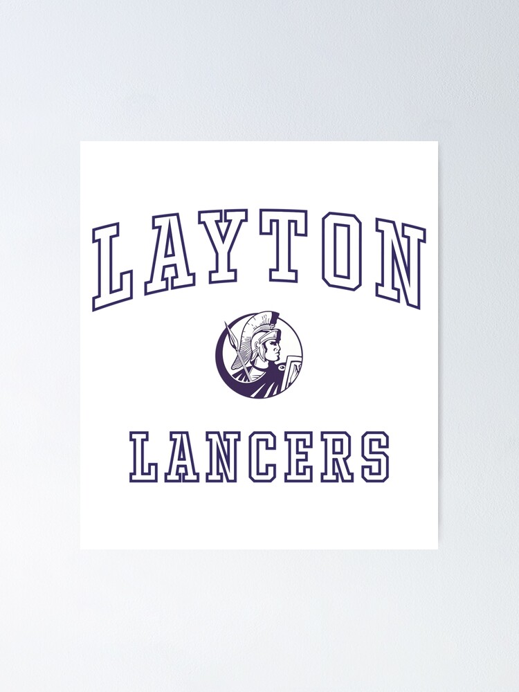 "Layton High School Lancers C1" Poster for Sale by ShakitaMa | Redbubble