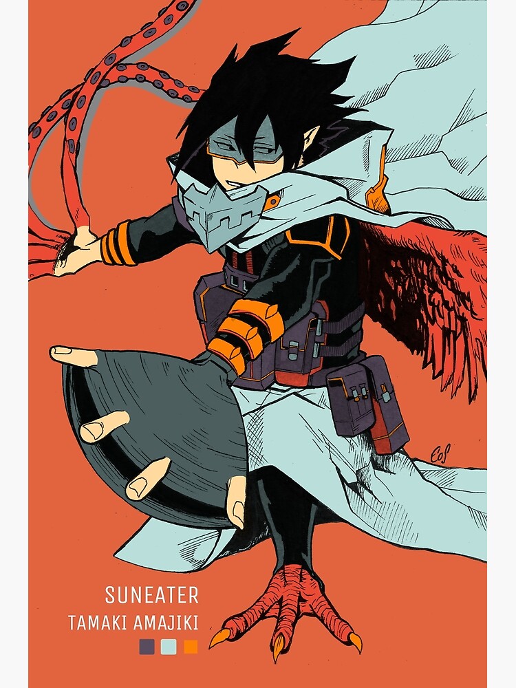 "SUNEATER - Tamaki Amajiki" Poster by Calou99 | Redbubble