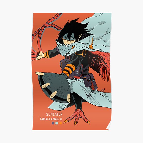 "SUNEATER - Tamaki Amajiki" Poster by Calou99 | Redbubble