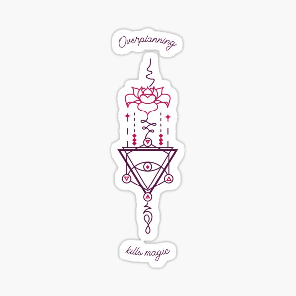 "MAGICAL EYE DESIGN" Sticker by SMILINGHEART | Redbubble