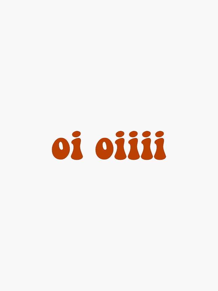 "Louis Tomlinson oi oi sticker" Sticker for Sale by elizabethhpark ...