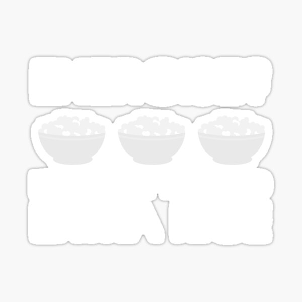 "Exercise I Thought You Said Extra Rice" Sticker for Sale by ...