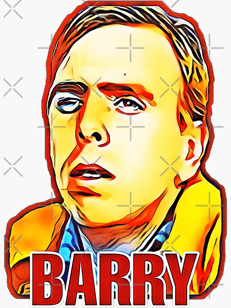 "Barry " Sticker for Sale by RGPdesigns | Redbubble