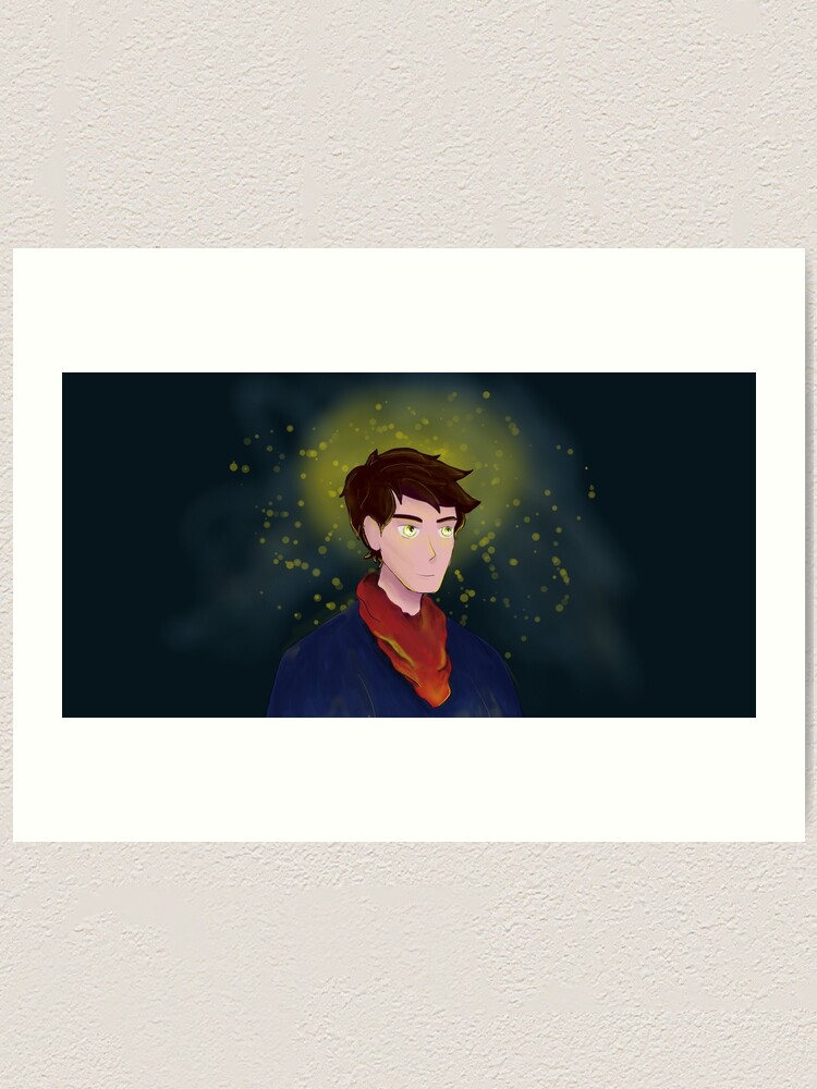 "Merlin, Merlin Emrys from BBC Merlin, Colin Morgan" Art Print by ...