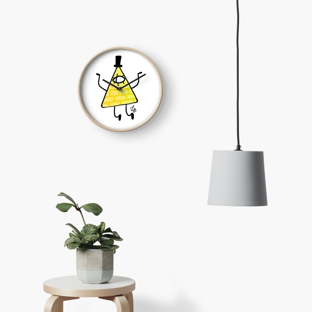 "Bill cipher" Clock for Sale by LuBerdi121 | Redbubble