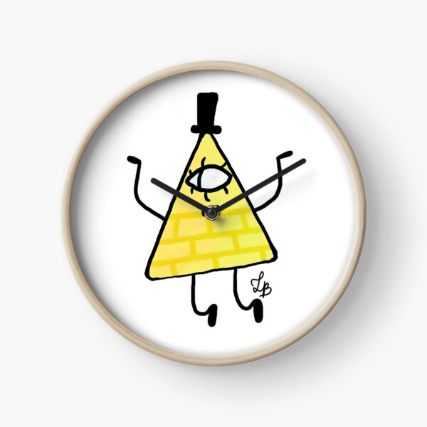 "Bill cipher" Clock for Sale by LuBerdi121 | Redbubble