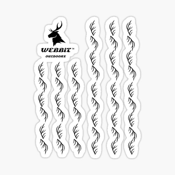 "Elk Antler Flag" Sticker for Sale by WEBBiT-Outdoors | Redbubble