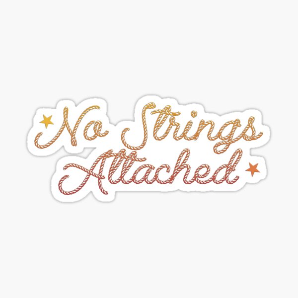 "No Strings Attached - Nsync " Sticker for Sale by leenbernardo | Redbubble