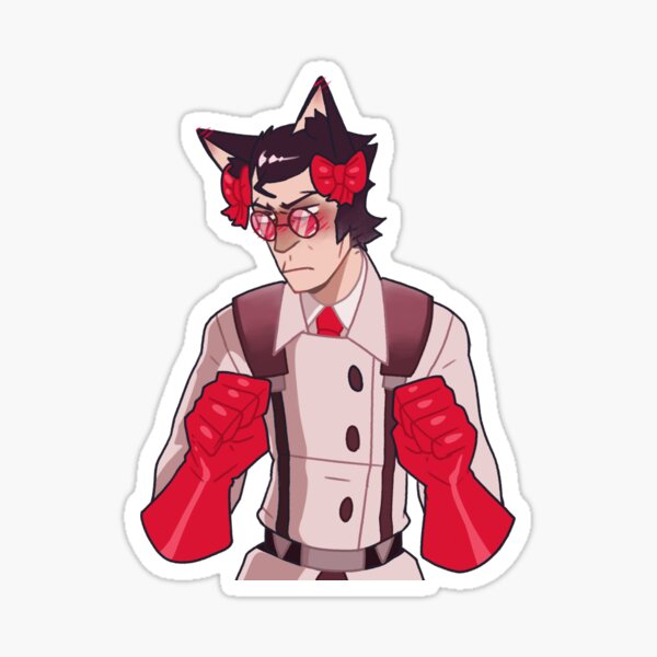 "TF2 Medic catboy!" Sticker for Sale by KatzeLoni | Redbubble