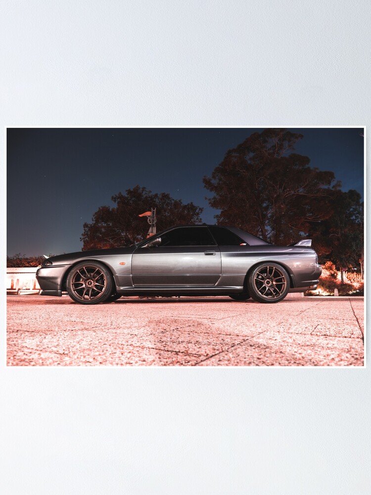 "Nissan Skyline R32 GTR" Poster by Himalayaboi | Redbubble