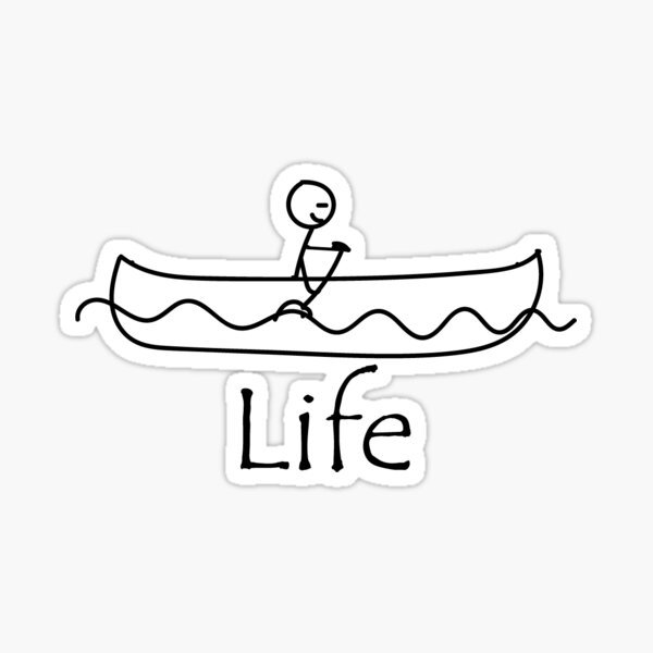 Canoe Stickers | Redbubble
