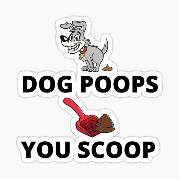 "Pooping Dog" Sticker for Sale by TheAnimalZ00 | Redbubble