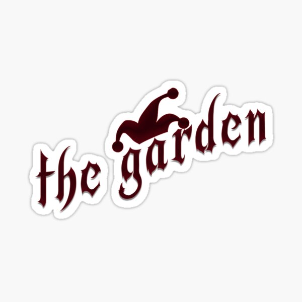 "The Garden Band Design" Sticker for Sale by sunnysailor | Redbubble