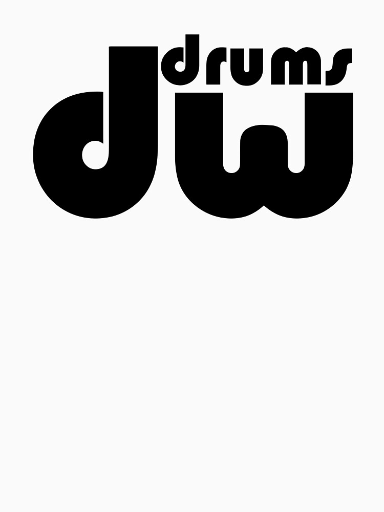 "DW Drums Logo" T-shirt for Sale by gamestencen | Redbubble | music t ...