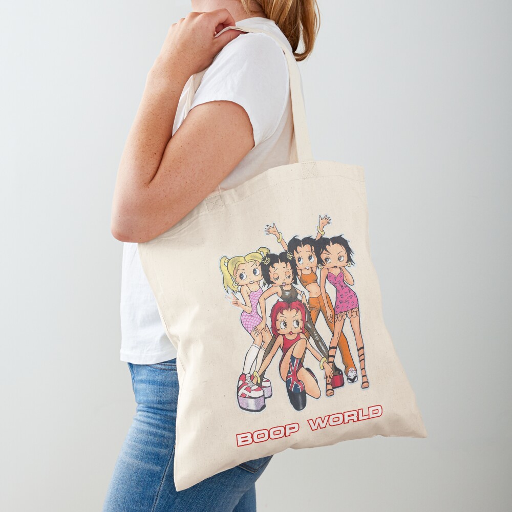 "Betty Boop Spice Girls Boop World Spice World Parody" Tote Bag for ...