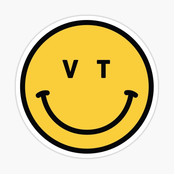 "Vermont Smiley Face" Sticker for Sale by Lexanna | Redbubble