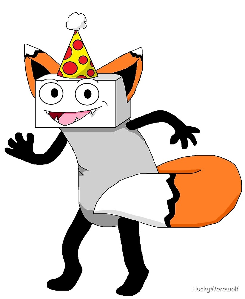 "Birthday (Fox)Boy Blam" by HuskyWerewolf | Redbubble