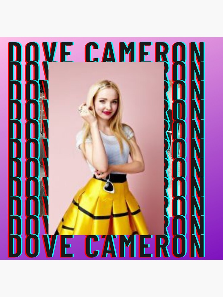 "Dove Cameron" Sticker by saima113 | Redbubble
