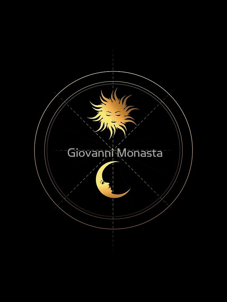 "Moon and Sun in Love" Poster by GrahicMonas | Redbubble
