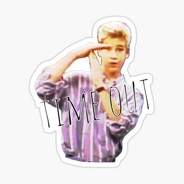 "Time Out" Sticker by buckwild | Redbubble