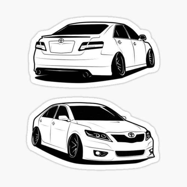 Toyota Camry Stickers | Redbubble