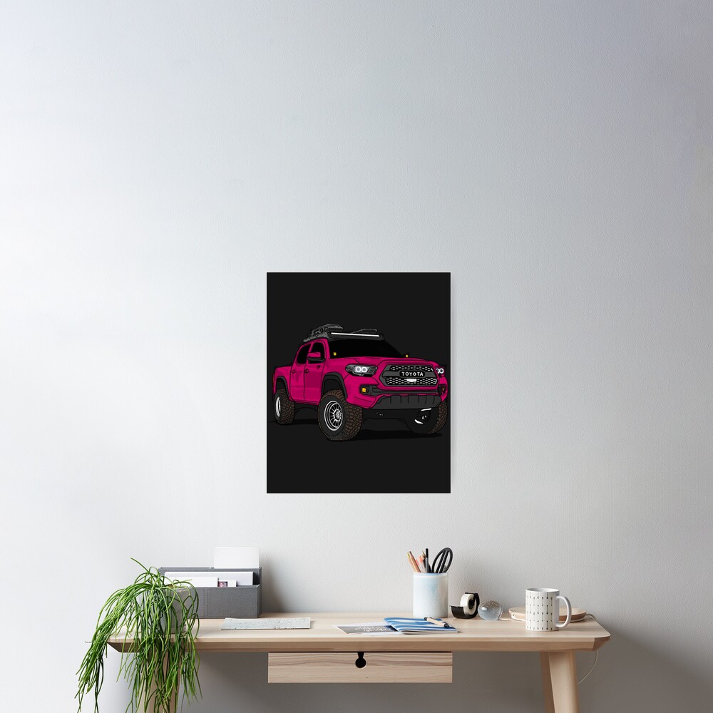 "Toyota 4runner Toyota 4Runner Pink" Poster for Sale by LugCraft1987 ...