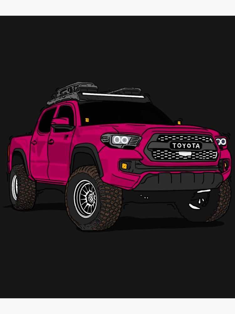 "Toyota 4runner Toyota 4Runner Pink" Poster for Sale by LugCraft1987 ...
