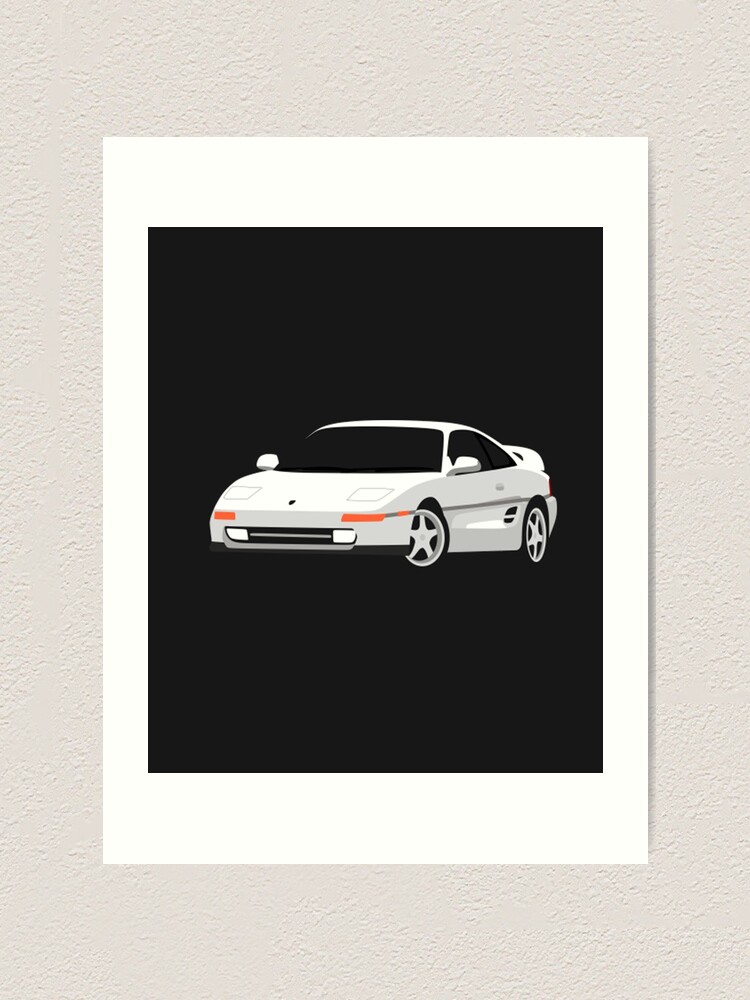 "Toyota Mr2 Toyota Mr2 Second Generation" Art Print by LugCraft1987 ...
