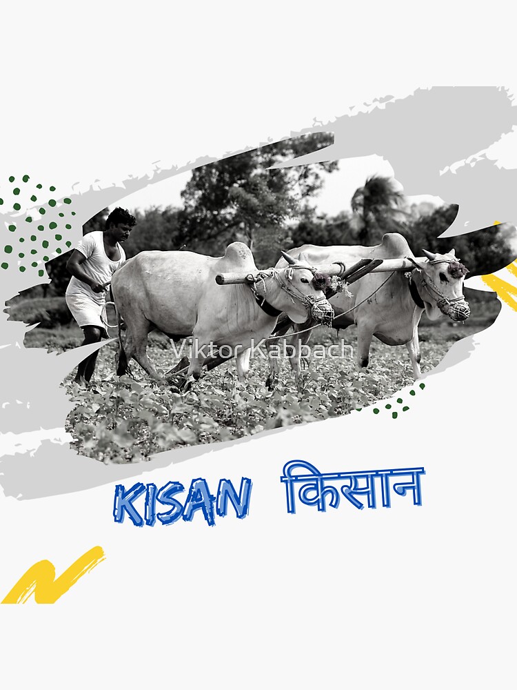 "Kisan Ekta Zindabad!" Sticker for Sale by Said1998 | Redbubble