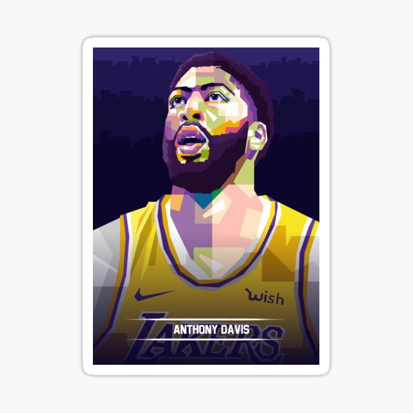 "Anthony Davis" Sticker for Sale by ernandofp | Redbubble