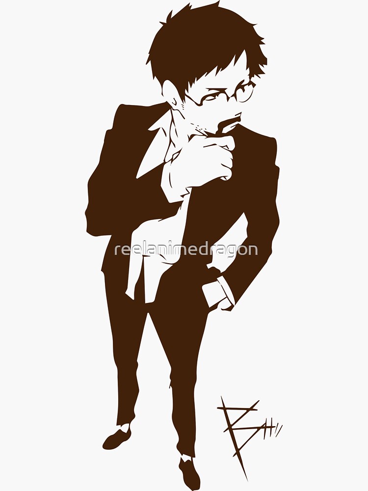 "B: The Beginning - Keith Kazama Flick" Sticker for Sale by ...