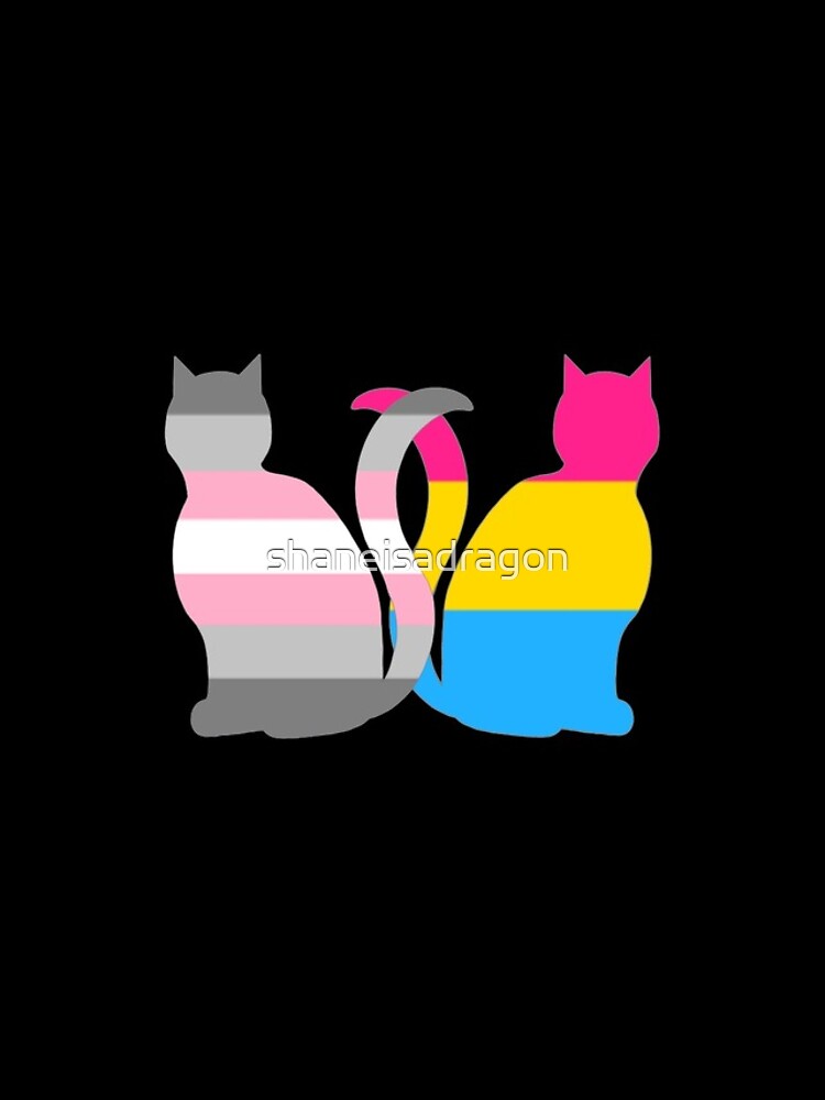 Pansexual Demigirl Pride Cats Iphone Case For Sale By Shaneisadragon