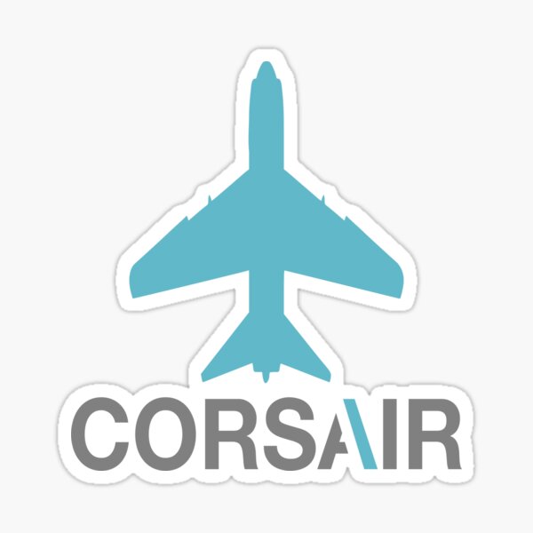 "A-7 Corsair" Sticker for Sale by TGStudios | Redbubble